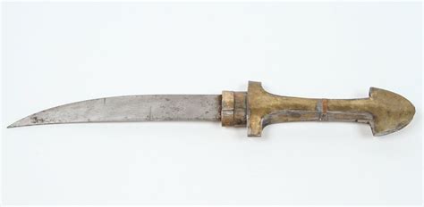 Moroccan Brass Decorative Collector Dagger For Sale At 1stdibs
