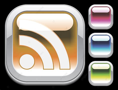 矢量 Rss 圖標 3d 文章 概念 萬維網 電腦網絡向量圖案素材免費下載PNGEPS和AI素材下載 Pngtree