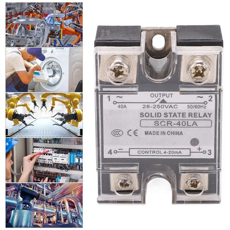 Snapklik Com AC SSR Solid State Relay A SCR LA Relay VAC MA Current And Voltage