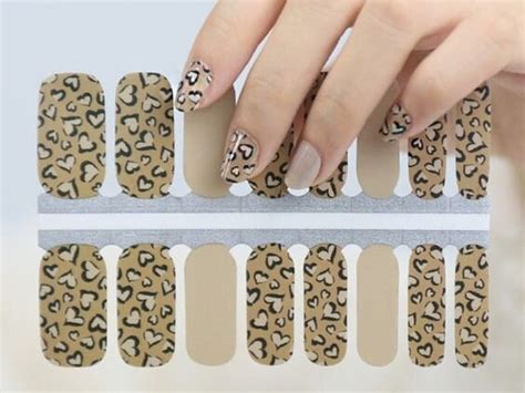 Nude Love Nail Wraps Nail Strips Nail Stickers Nail Art Nail Decal