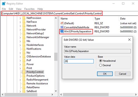 Introduction To Win32 Priority Separation And Its Usage Priorities
