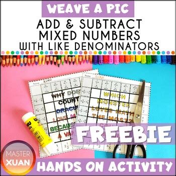 Adding And Subtracting Mixed Numbers With Like Denominators With Regrouping