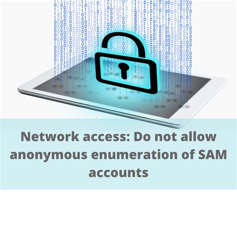 Network Access Do Not Allow Anonymous Enumeration Of Sam Accounts Calcom