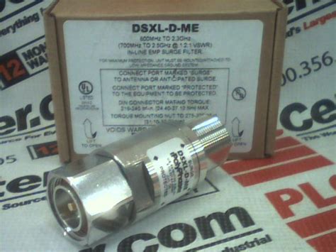 Dsxl D Me Surge Arrestor Suppressor By Polyphaser
