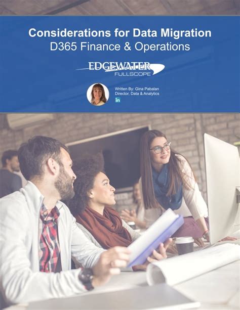 Considerations For Data Migration D365 Finance And Operations Pdf