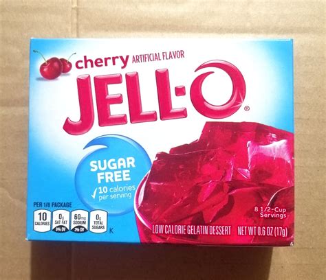Jell O Cherry Flavor Gelatin Sugar Free 17g Lazada Ph