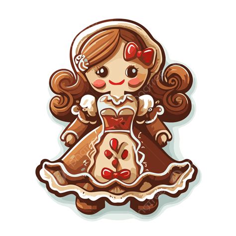 Gingerbread Girl Cartoon