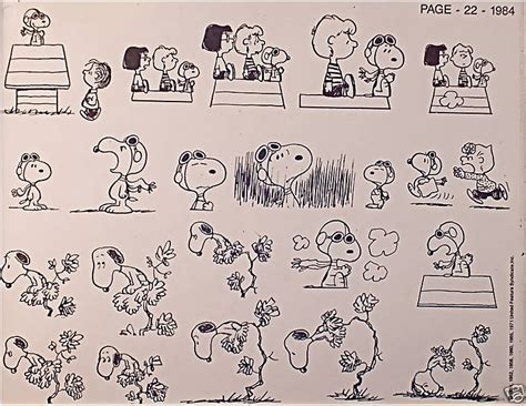 Cartoons Model Sheets And Stuff Peanuts Model Sheets