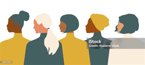 다른 국적과 종교의 여성과 엽서 템플릿 2021의 추세 색상 여성의 힘 세계 여성의 날 벡터 그래픽 International Womens Day에 대한 스톡 벡터 아트 및