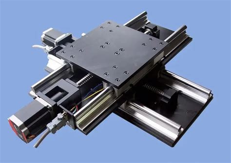 볼 스크류 전동 선형 Xy 테이블 Nema34 리니어 스테이지 스테퍼 모터