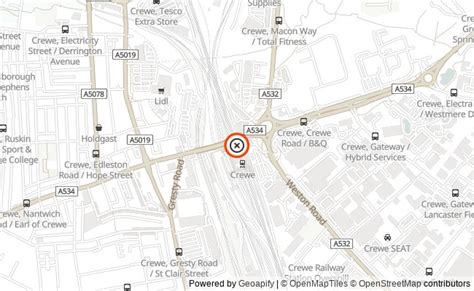 Crewe Rail Station Travel