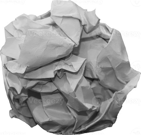 White Crumpled Paper Balls For Design Element 9340335 Png