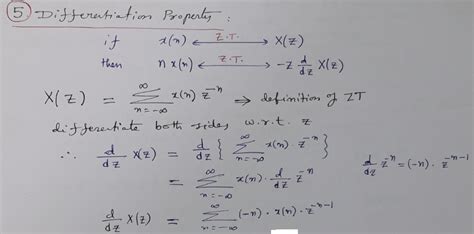 Z Transform Properties Signals Systems EngineersTutor