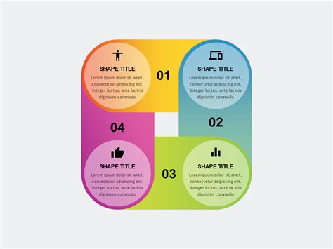 Round Square Circulation PowerPoint Templates PowerPoint Free