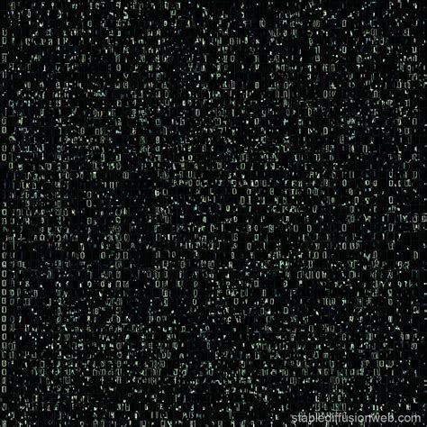 Binary And Hexadecimal Themed Art Stable Diffusion Online