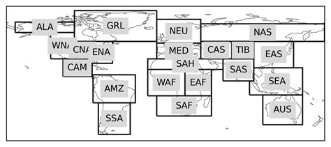 scientific regions — regionmask 0 12 1 documentation