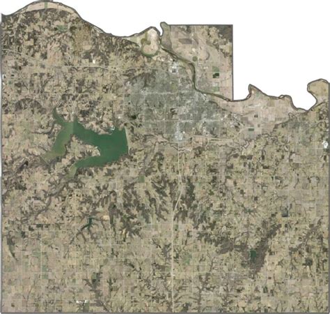 Douglas County Map Kansas Us County Maps