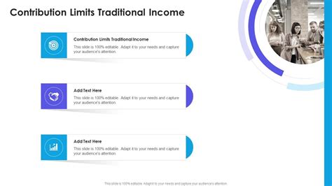 Contribution Limits Traditional Income In Powerpoint And Google Slides Cpb PPT Example