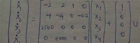 Solved Write A System Of Four First Order Differential
