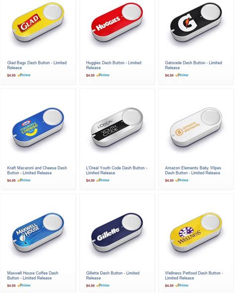 Amazon Starts Charging 5 For Dash Buttons To Make Ordering A Cinch