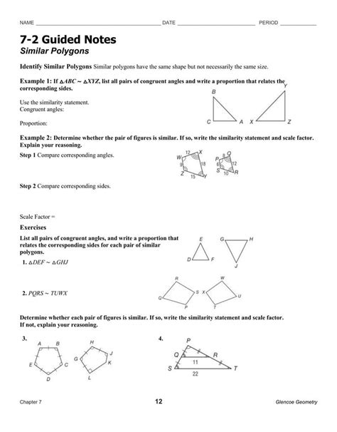 Glencoe Geometry Chapter Worksheet Answers Db Excel Com