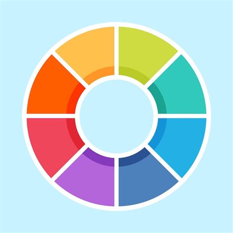Premium Vector Vector Circular Color Graphics For Infographic