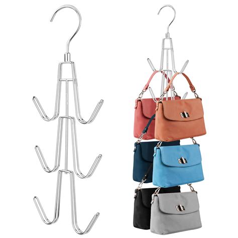 Zedodier Purse Hanger Organizer For Closet 2 Pack Hanging