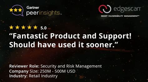 Edgescan On Linkedin We Always Take Pride In Our Product And Our Incredible Team That Supports…