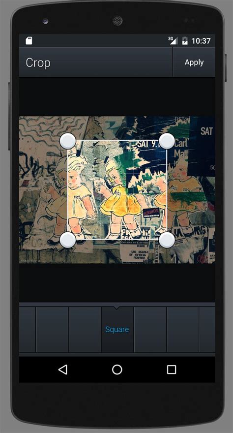 Android How To Customize The Crop Options Available In The Creative