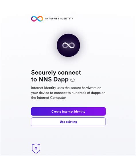 How Do I Use Internet Identity To Connect To Dapps Internet Identity