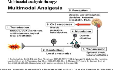 Figure 1 From Using Pregabalin As Pre Emptive Multi Modal Analgesia For