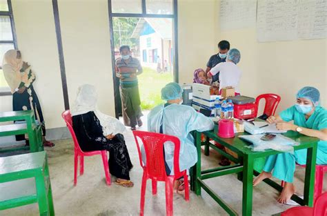 ရခိုင်ပြည်နယ် မောင်တောမြို့နယ် ပန်းတောပြင်ကျေးရွာရှိ ပြည်သူ ၂၃၄ ဦးအား ဒုတိယအကြိမ် ကိုဗစ် ၁၉