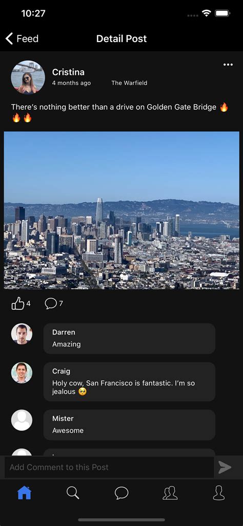 React Native Social Network Instamobile