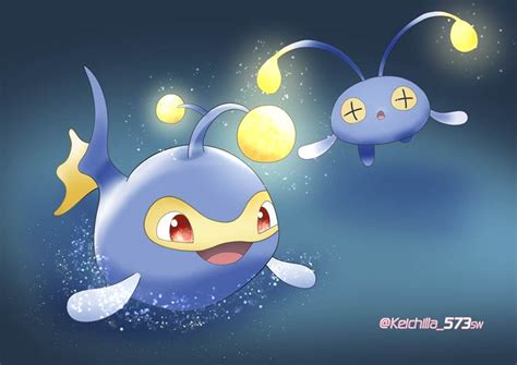 电灯怪精灵宝可梦宝可梦灯笼鱼图片尺寸4093x2894 Bobopic