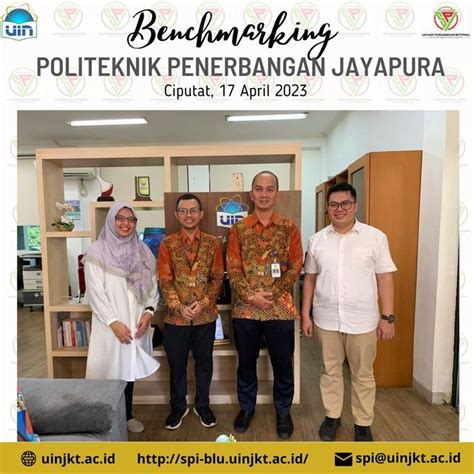 Benchmarking Politeknik Penerbangan Jayapura Dengan Spi Uin Jakarta