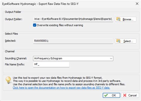 Export Triton Extended Format Files Hydromagic Manual Hydrographic