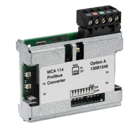 130b1246 Danfoss Vlt Mca114 Vlt5000 Profibus Converter Option
