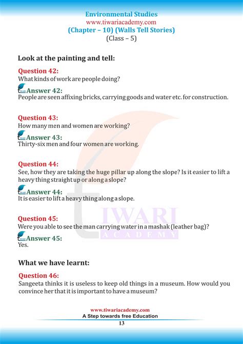 Ncert Solutions For Class 5 Evs Chapter 10 In Hindi And English Medium