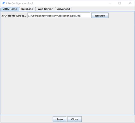 Using The Jira Application Configuration Tool Administering Jira Applications Data Center And