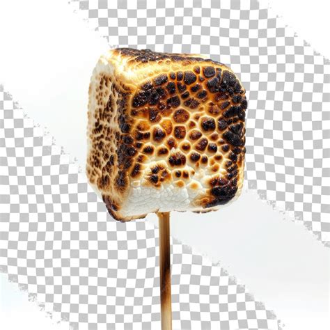 Premium Psd A Burnt Candy Bar On A Stick With A Chevron Background