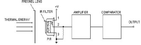 Internal Structure Of Pir Sensor Radiation Within A Body In