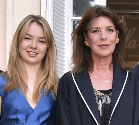 Princess Caroline With Daughter Alexandra 2017 Princess Caroline