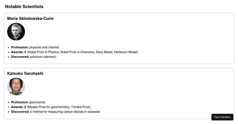 React Props Practice 1 Forked Codesandbox