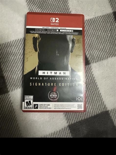 Hitman World Of Assassination For Nintendo Switch 2 In Original Case