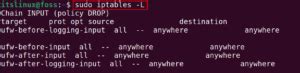How To List All Iptable Rules On Linux Its Linux FOSS