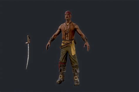 Pirate 5 Characters Unity Asset Store
