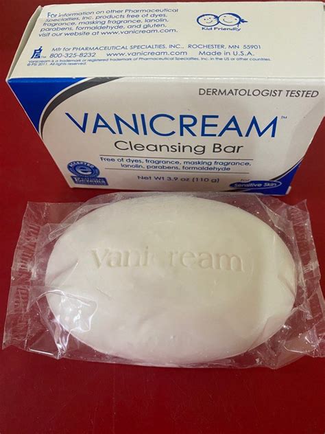 Vanicream Cleansing Bar Beauty And Personal Care Bath And Body Bath On
