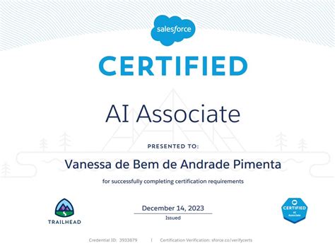Salesforce Salesforcecertification Salesforceai Ai Aiassociate