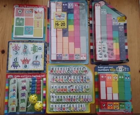Cbeebies Number Blocks Collection With Alphablocks And Magnets Eur 69