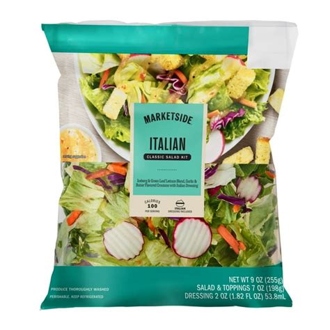 Marketside Classic Ranch Salad Kit 7 Oz Fresh Lettuce With Creamy